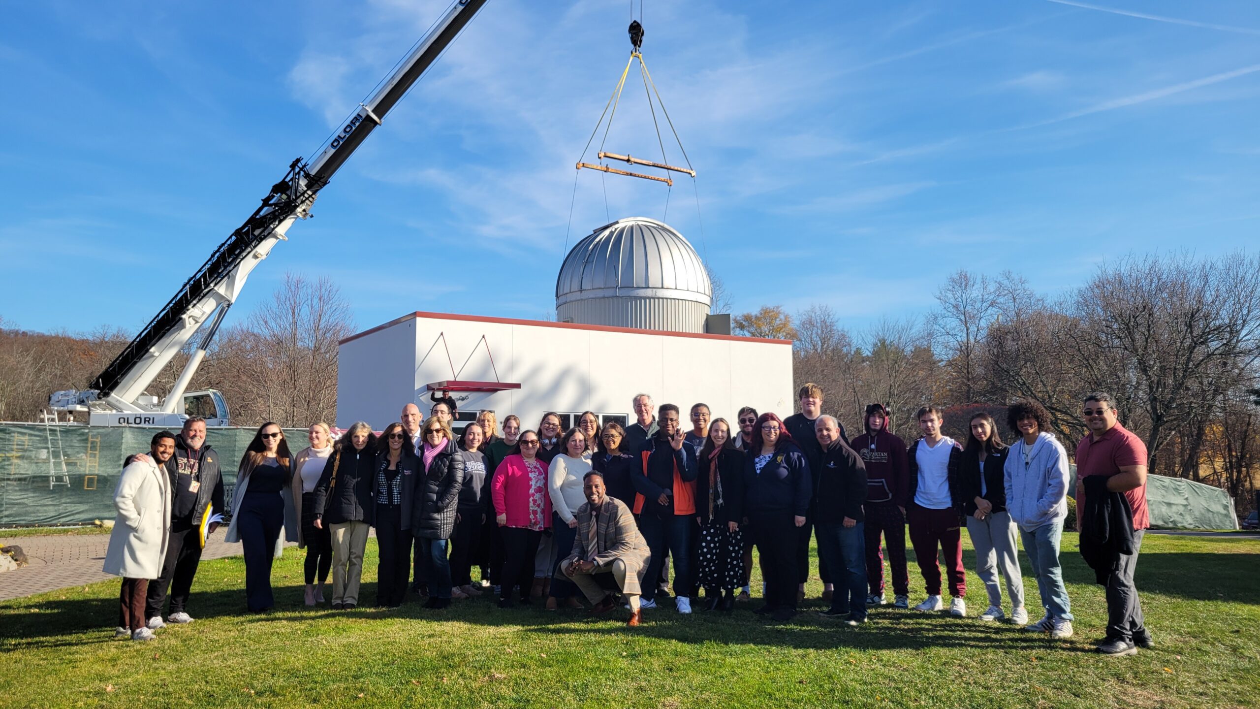 Dome Installed at the SKAE Astronomy Center at St. Thomas Aquinas ...